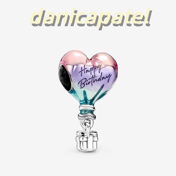 Pandora | Jewelry | Pandora Happy Birthday Hot Air Balloon Charmpendant ...